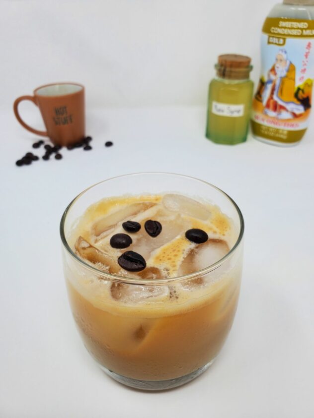 Creamy Iced Yuzu Coffee (3 Ingredients!)