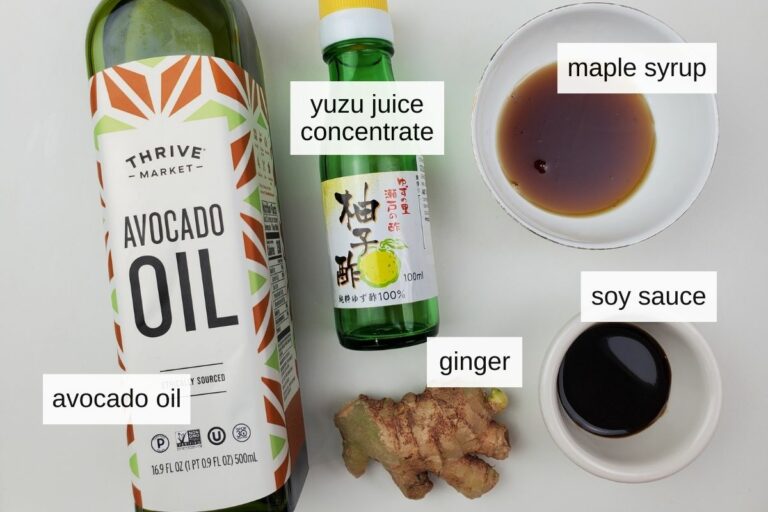 Easy Ginger Yuzu Salad Dressing